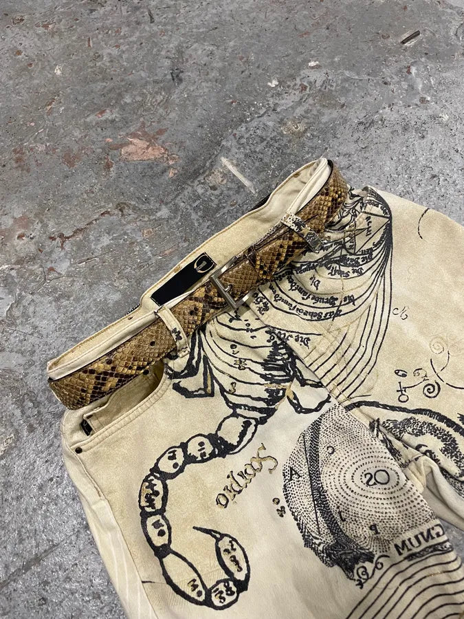 2000s Prada Raw Python Leather Belt – Dolce Vita Hub