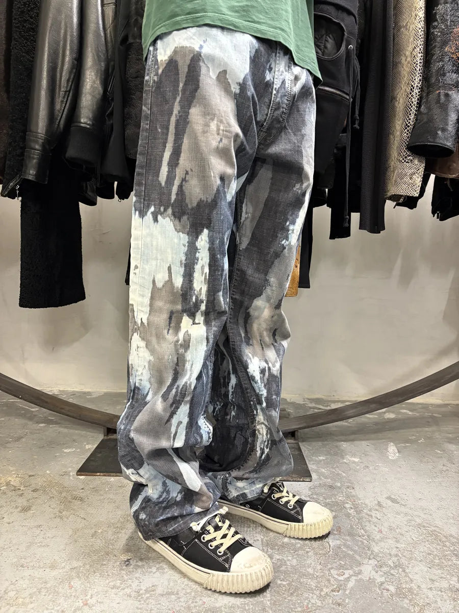 2000s Diesel Contemporary Full Splash Painted Effect Pants (M) – Dolce ...