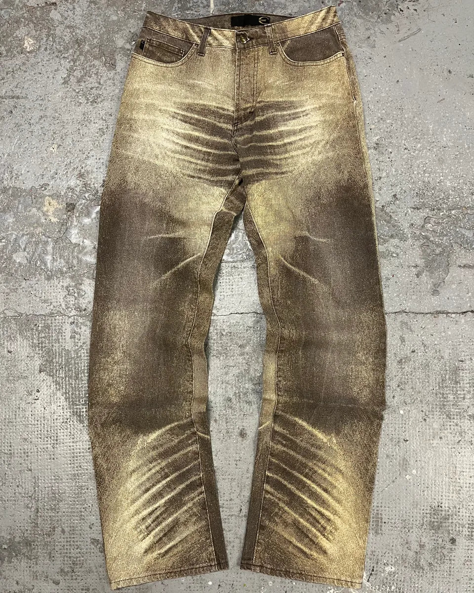 SS2004 Cavalli Beige Sand Pants – Dolce Vita Hub